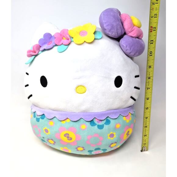 Squishmallows | Toys | Hello Kitty Sanrio Squishmallow Large Stuffie Flowers Plush Pillow Floral ...
